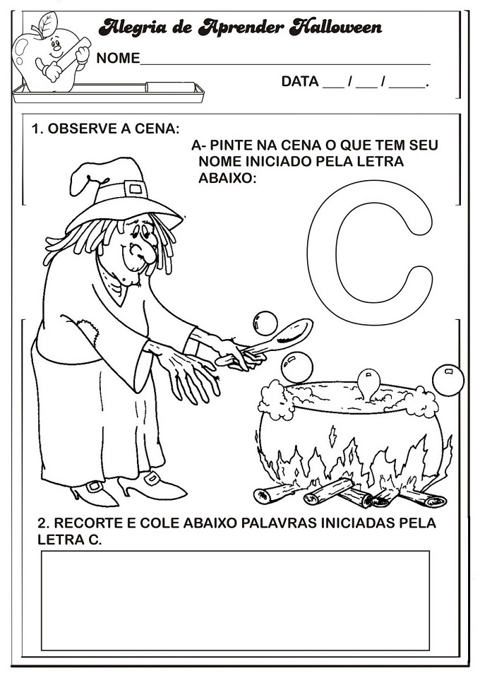 Fichas de Halloween para o 1º ciclo - Português - Educação Online