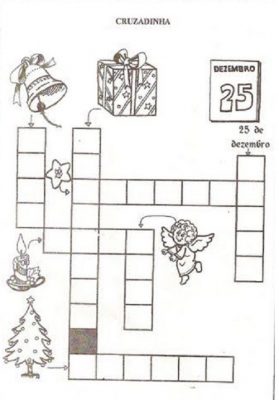Palavras cruzadas para divertir as crianças no Natal - Educação Online