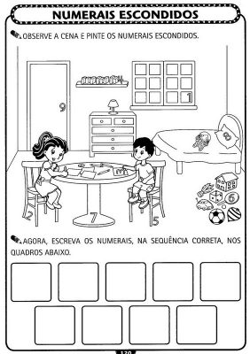 Actividades de Matemática para pré escolar - Educação Online